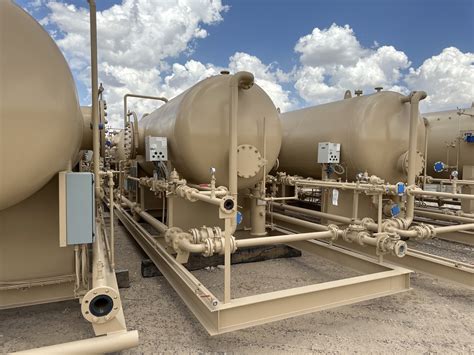 Fuelled Separator Unused 72 X 15 250 Psi 3 Phase Internally