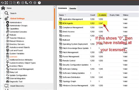 new device does not appear in bmc client management console after