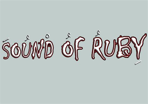 First Recording Sound Of Ruby