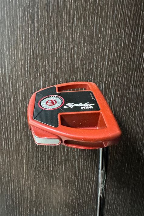 Taylormade Spider Mini Red Putter Sports Equipment Sports And Games