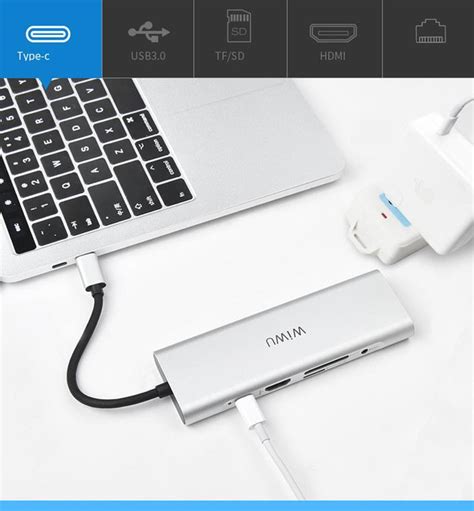 WiWU Type C Hub 9 Port A931HRT Digistore