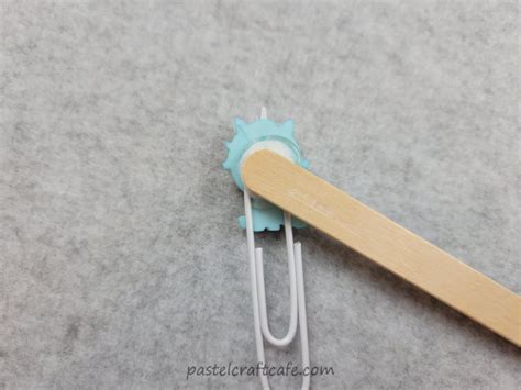 Button Paperclip Bookmark Diy Tutorial Pastel Craft Cafe