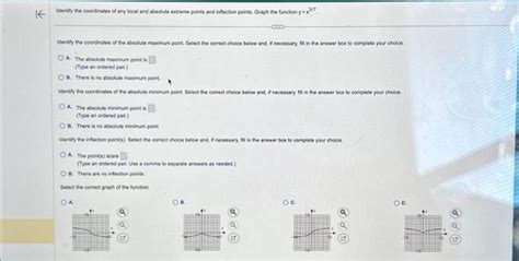 solved identy the coordinates of any local maximum points