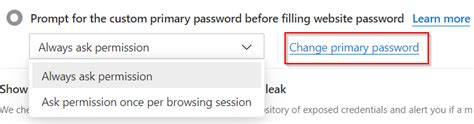 Enable Password Authentication In Edge For Auto Filling Saved Passwords I Have A Pc