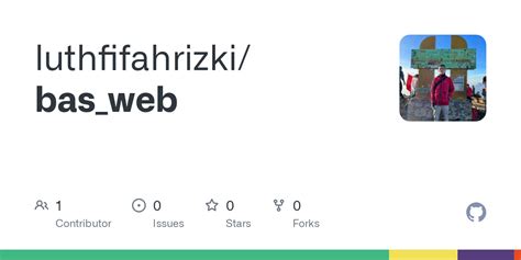 Github Luthfifahrizkibasweb