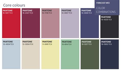 25 26 Fw Fabric Season Forecast Color Combinations Fashion Trends
