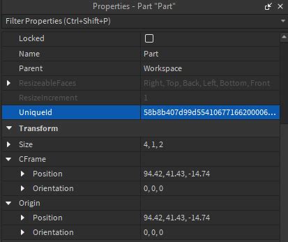 How To Access UniqueId Scripting Support Developer Forum Roblox