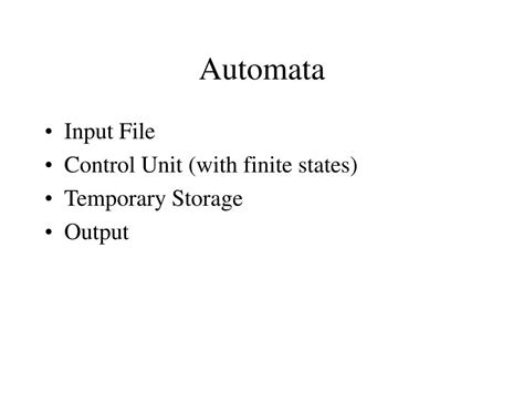 ppt cs 3813 introduction to formal languages and automata powerpoint