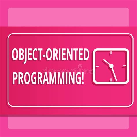 Writing Note Showing Object Oriented Programming Business Photo