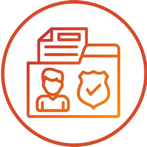 Premium Vector Vector Design Sensitive Personal Data Icon Style