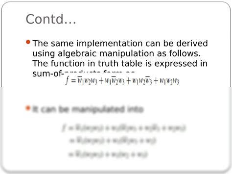 Solution Lecture 4c Multiplexer Synthesis Using Shannon S Expansion