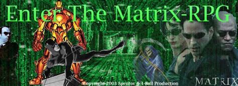 Welcome From The Matrix RPG Crew