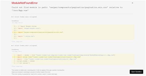 Swiper Vue Pagination Codesandbox