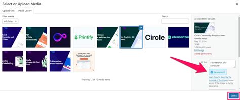 How To Automatically Generate Image Alt Text In Wordpress Using Content Ai