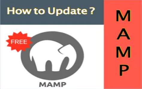 How To Update Mamp To New Version On Localhost Webnots