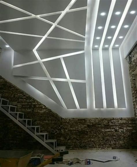 Modern Ceiling Design With Led Lights