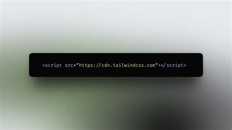 Tailwind CSS CDN Setup Guide Tailwind V Update W Cdnjs Tailkits