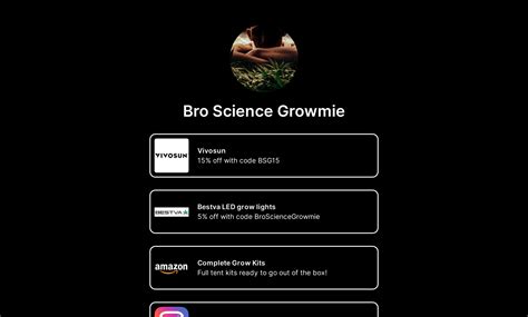 Bro Science Growmies Flowpage