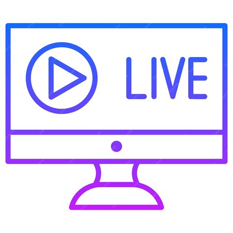 Premium Vector Live Streaming Vector Illustration