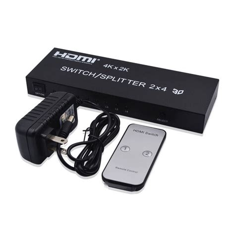 2x4 Switcher Hdmi Port For Ps3 Ps4 For Xbox 360 Pc Grandado
