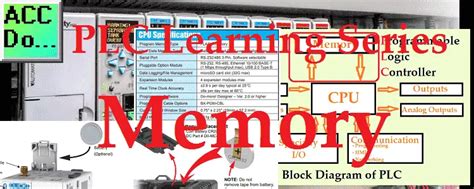 Plc Learning Series Memory Backup Acc Automation Plc And Industrial Control Learning