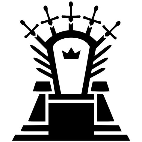 Throne Vector Svg Icon Svg Repo