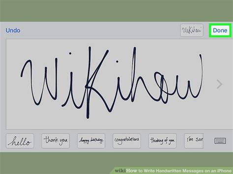 How To Write Handwritten Messages On An Iphone 7 Steps