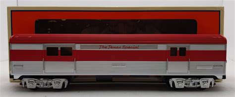 Lionel 2327370 O The Texas Special Anson B Jones Add On Baggage Car