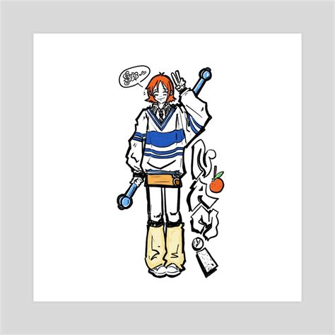 Nami Pre Timeskip An Art Print By Chris Lee INPRNT