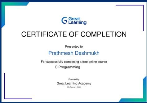 Prathmesh Deshmukh On Linkedin Greatlearning C