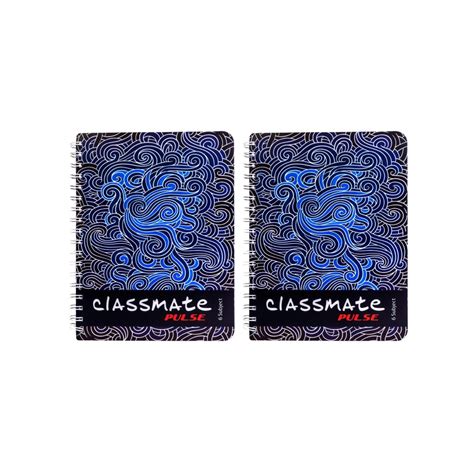 Classmate Unruled Notebook 302 Pages Design May Vary Pack Of 2