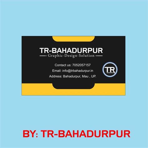 New Visiting Card Csc And Graphic Service