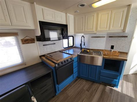 44 Beautiful Rv Kitchen Remodels Rv Inspiration