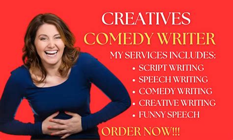 Write Funny Jokes Comedy Script For All Your Comedy Needs By Zabeth Bella Fiverr