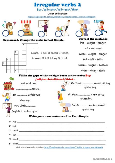 Irregular Verbs 2 Worksheet Or Q English Esl Worksheets Pdf And Doc