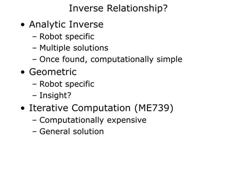 PPT Inverse Kinematics PowerPoint Presentation Free Download ID 5578997