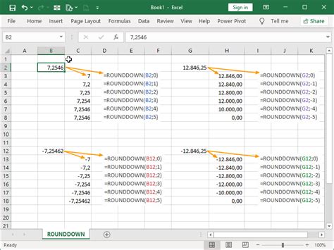 Rounding Numbers In Excel