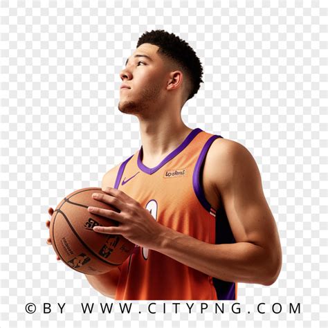 Devin Booker American Hold Basketball Nba Player Citypng
