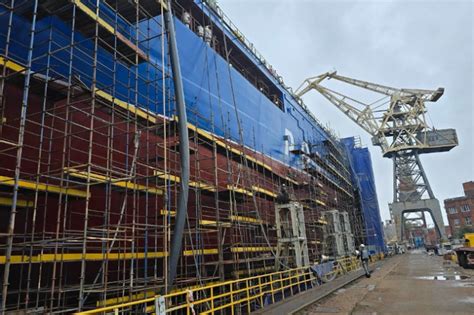 Балтийский завод готовит к спуску на воду атомный ледокол Чукотка