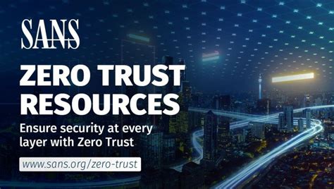 Zerotrust Cyberdefense Networksecurity Sans Cyber Defense