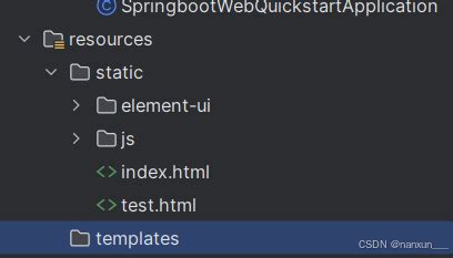 SpringBoot项目中访问HTML页面的实现示例 java 脚本之家