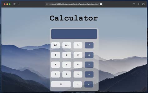 Jentzen Pablo On Linkedin Just Developed A Calculator Using Html Css