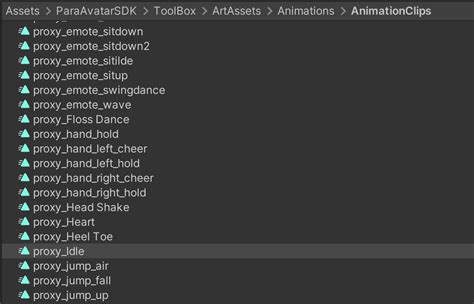 Players Animations