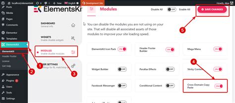 how to do cross domain copy paste in elementor in 4 steps