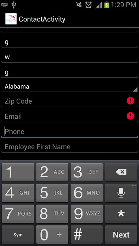 How Do I Validate An Android Form Excella