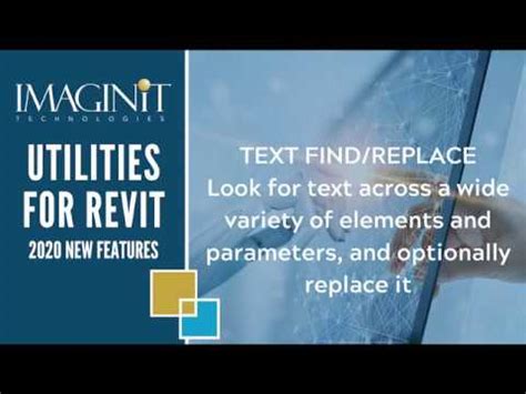 Utilities For Revit Text Find Replace