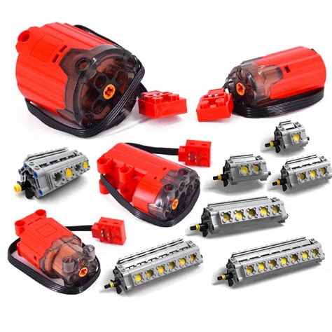 전원 기능 서보 트레인 자동차 모터 극성 스위치 Ir 속도 원격 제어 수신기 배터리 박스 교육용 어린이 프로그램 완구