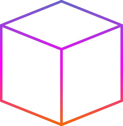 3d Design Line Gradient Icon Line Gradient Icon 39165317 Vector Art At Vecteezy