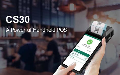 cs30 handheld pos pos with qr code scanner ciontek