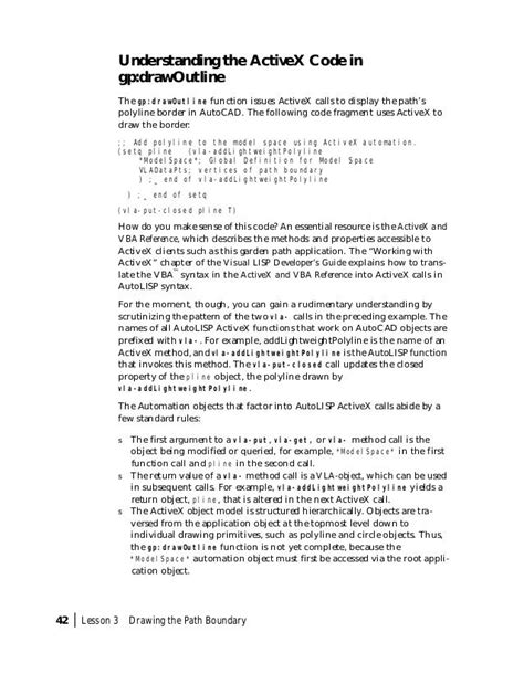 Manual Auto Cad 2000 Visual Lisp Tutorial Autocad Pdf